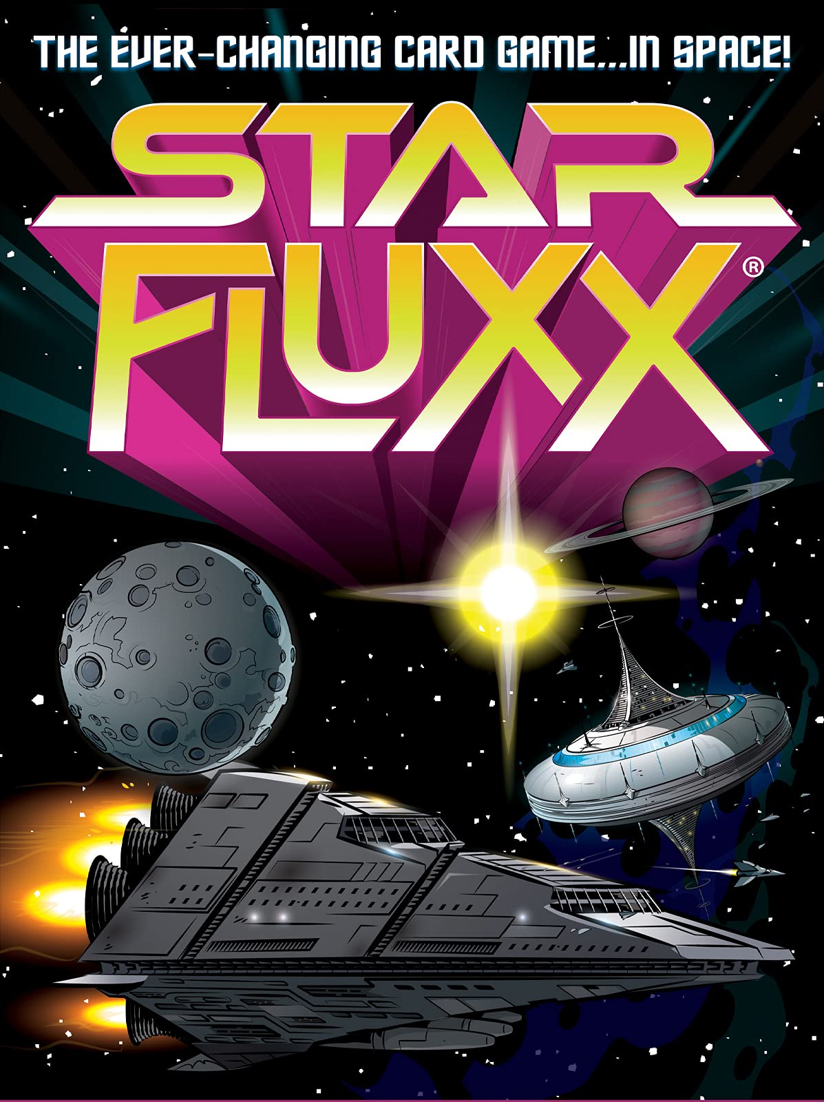 Looney Labs Star Fluxx Card Game - Space-Themed Humor for 2-6 Players
