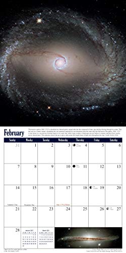 The Universe 2021 Astronomy Wall Calendar: Images from NASA's Hubble Space Telescope (12" x 12")