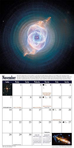The Universe 2021 Astronomy Wall Calendar: Images from NASA's Hubble Space Telescope (12" x 12")