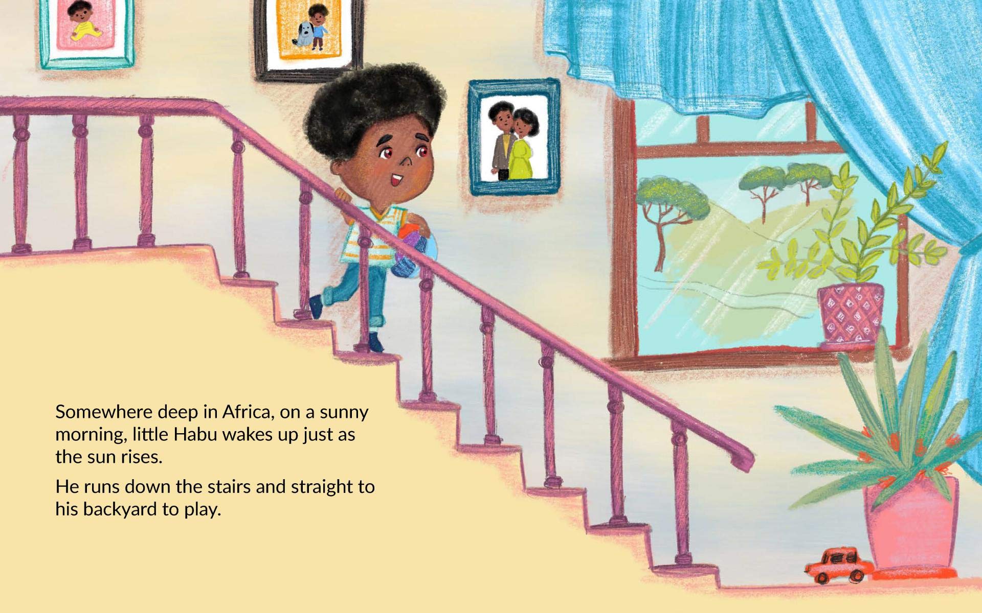 Habu and the Lost Zebra: A children's book about friendship
