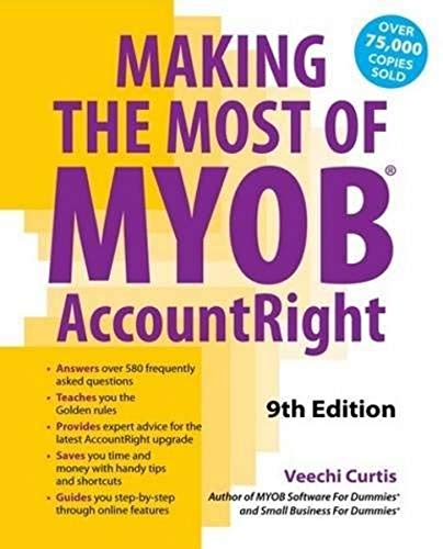 Making the Most of MYOB AccountRight 9th
