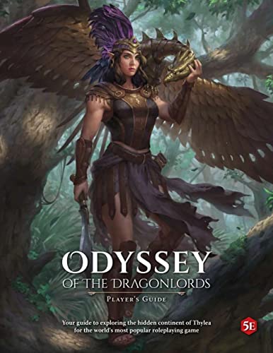 Modiphius Odyssey of The Dragonlords Players Guide