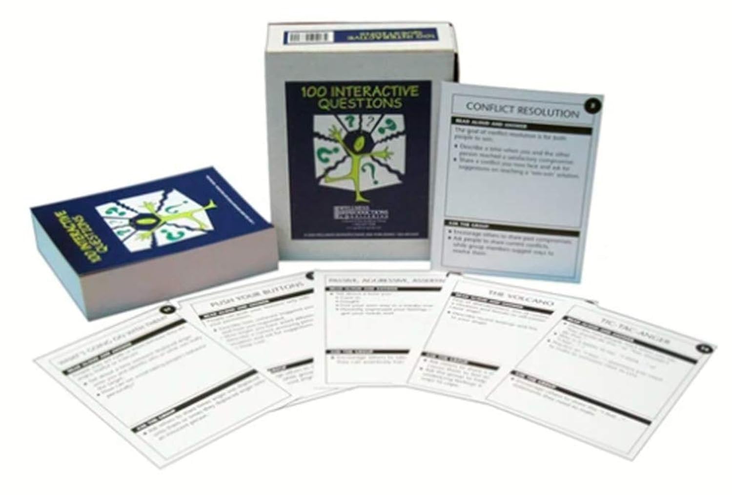 Wellness Reproductions & Publishing 100 Interactive Cards for Mental Health, Substance Abuse Recovery, and Survival Skills