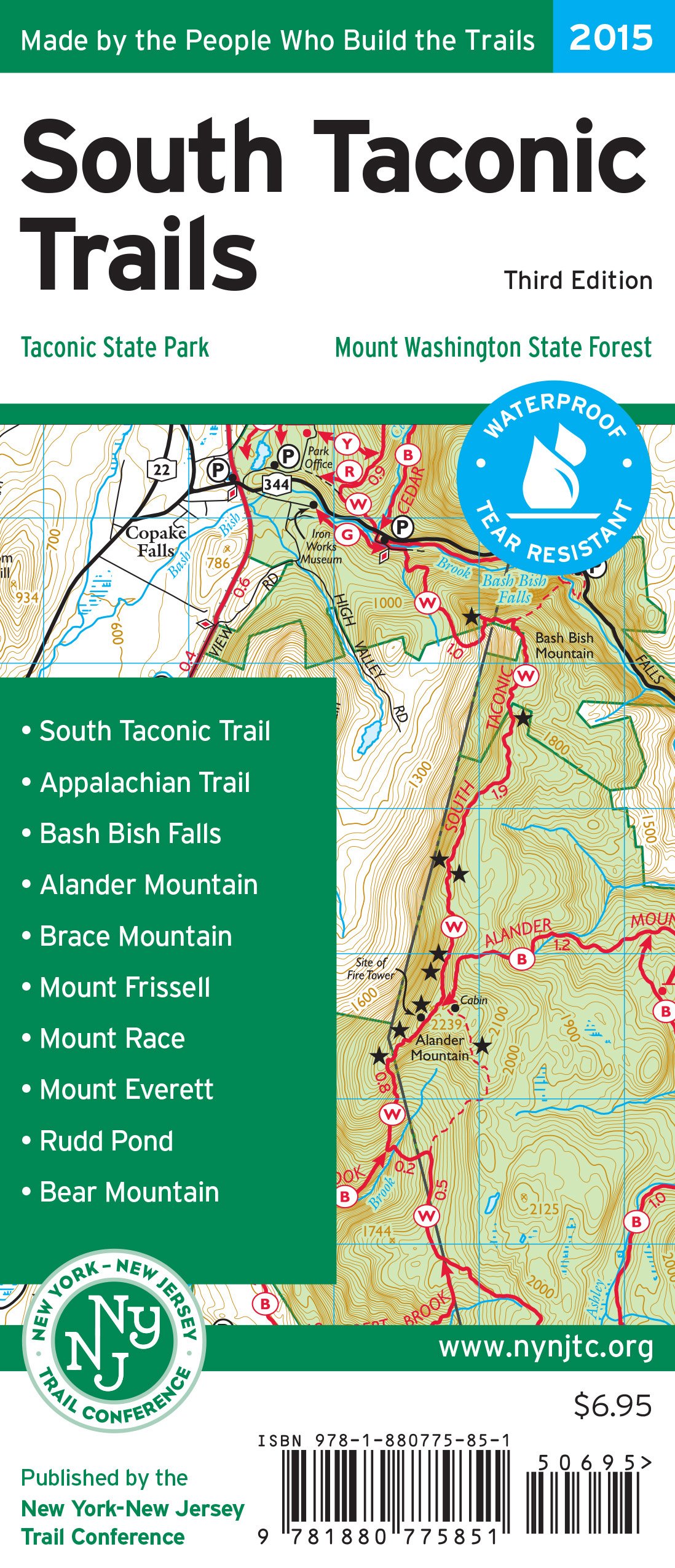 South Taconic Trails Map
