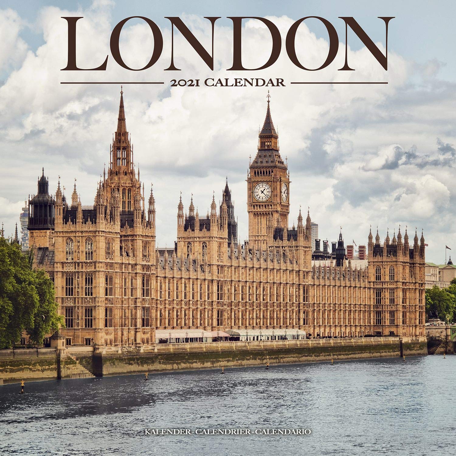 England Calendar - London Calendar - Calendars 2020 - 2021 Wall Calendars - Photo Calendar - London 16 Month Wall Calendar by Avonside