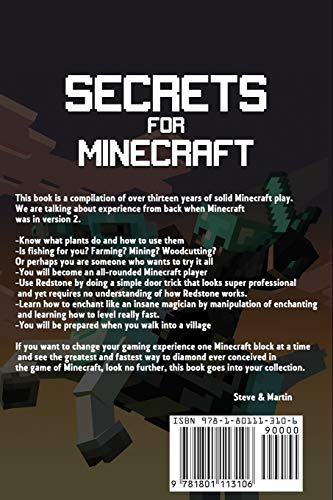 Secrets For Minecraft: The Unofficial Guide, Find Out the Ultimate Tips and Tricks for Novice & Advanced