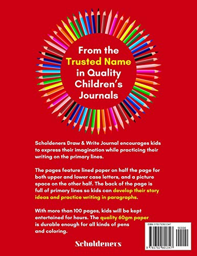 Draw and Write Journal for Kids: Writing and Drawing Story Paper for Boys and Girls (Primary Composition Notebook K-2)