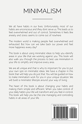 Minimalism: How to Simplify and Declutter Your life With Minimalist Habits