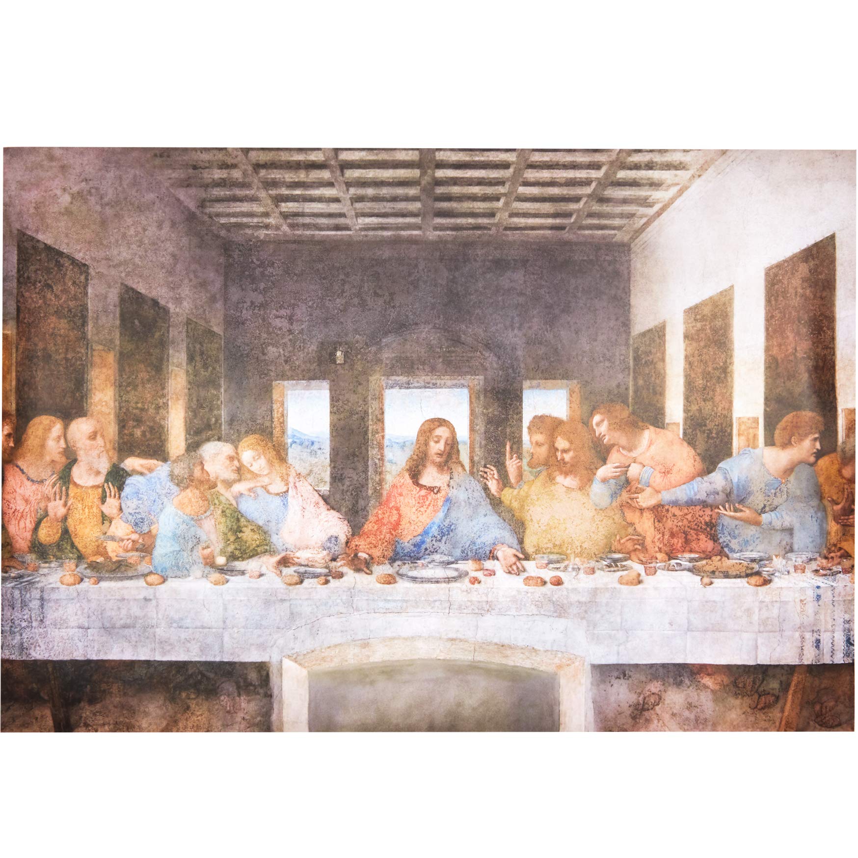 The Gifted Stationery Leonardo da Vinci Posters for Decorations (13 x 19 in, 20 Pack)