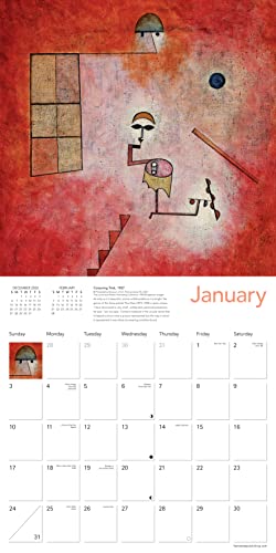 Paul Klee Wall Calendar 2021 (Art Calendar)