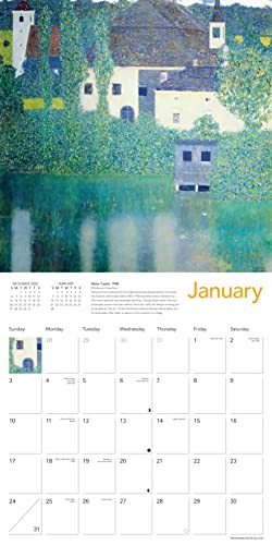 Klimt Landscapes Wall Calendar 2021 (Art Calendar)
