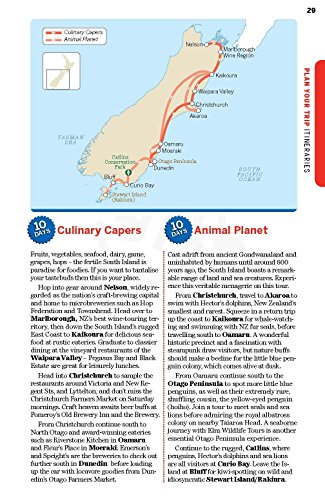 Lonely Planet New Zealand's South Island 6 (Regional Guide)