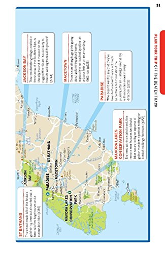 Lonely Planet New Zealand's South Island 6 (Regional Guide)