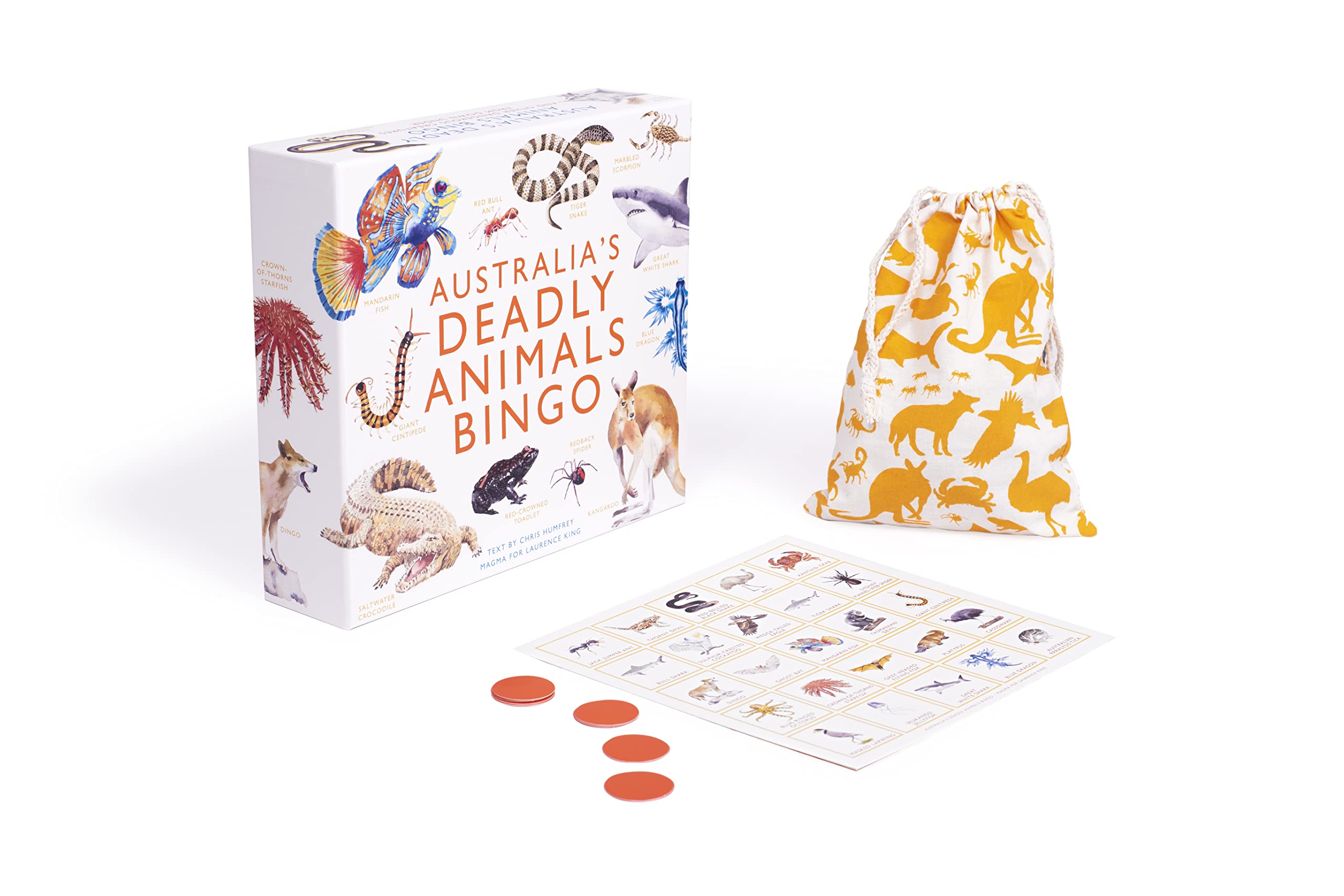Laurence King Australia's Deadly Animals Bingo
