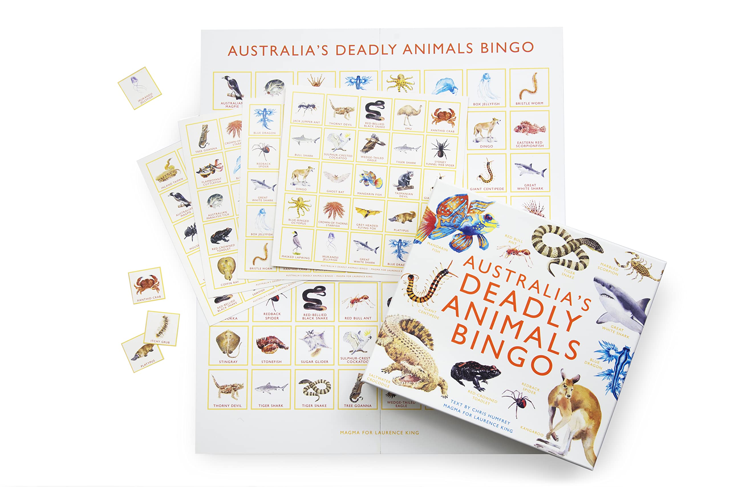Laurence King Australia's Deadly Animals Bingo