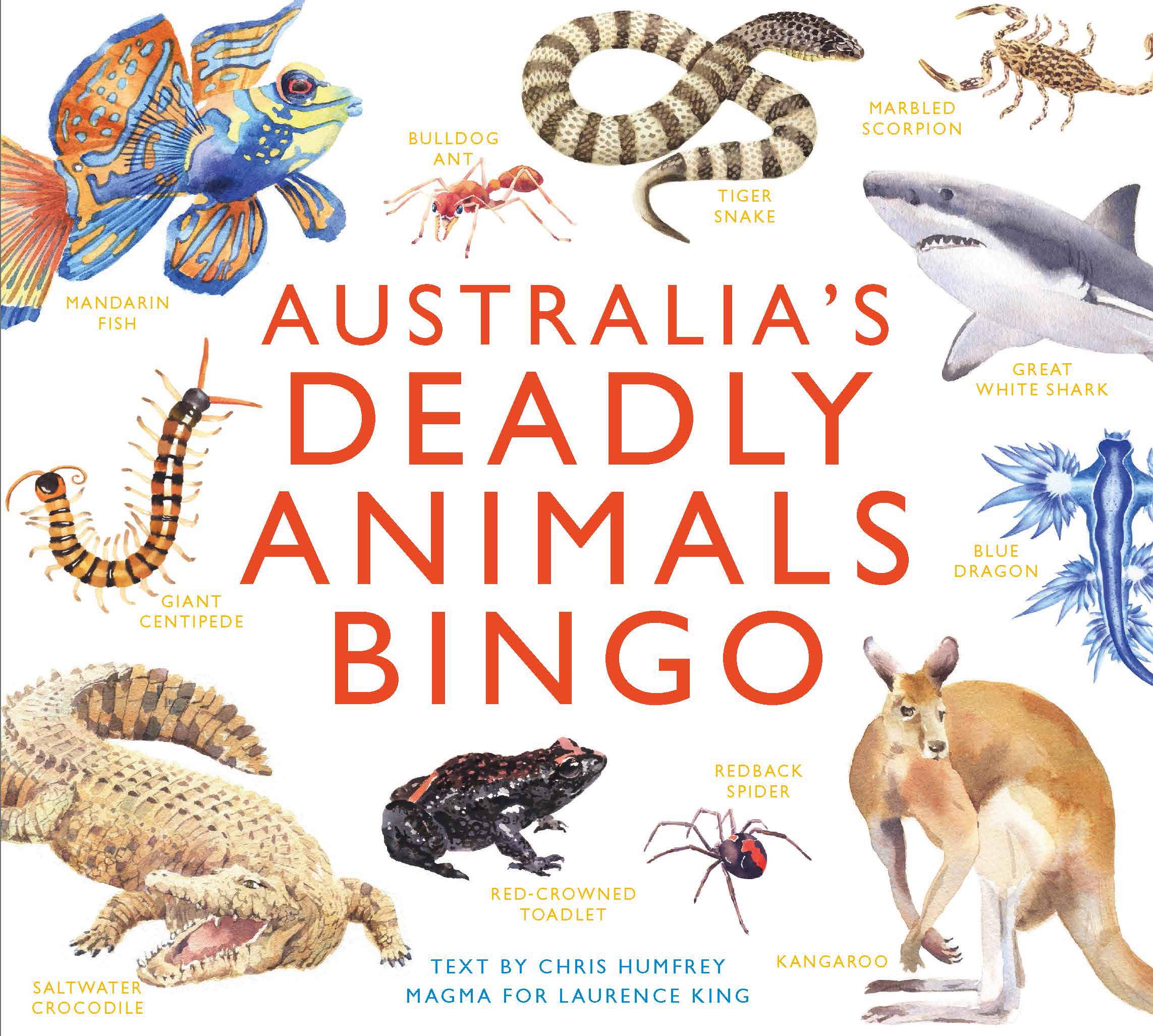 Laurence King Australia's Deadly Animals Bingo