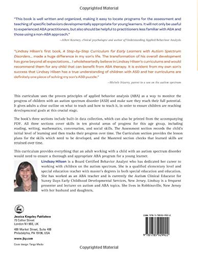 A Step-by-Step ABA Curriculum for Young Learners with Autism Spectrum Disorders (Age 3-10)