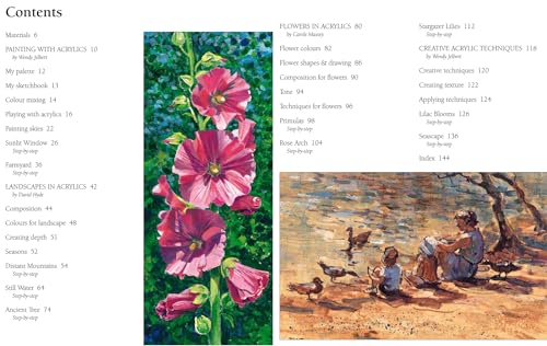 Acrylic Painting Step-by-Step (Step-by-Step Leisure Arts)
