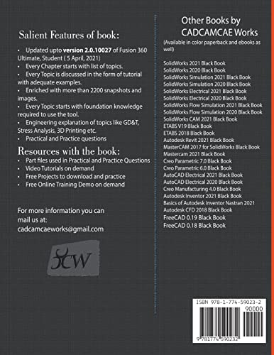 Autodesk Fusion 360 Black Book (V 2.0.10027) Part 1