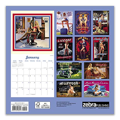 American Beauties 2021 Wall Calendar