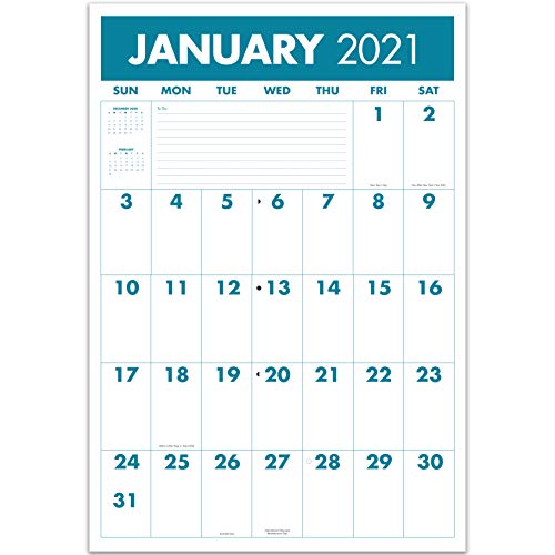 Monster Grid 2021 Wall Calendar
