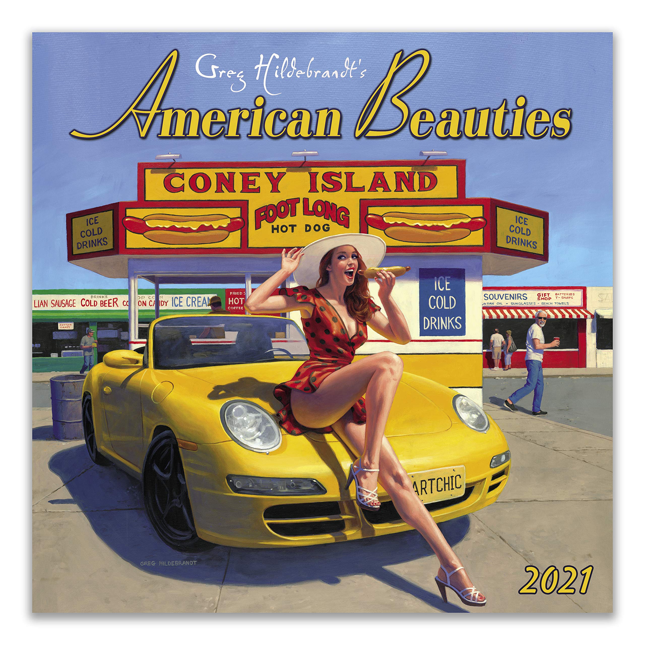 American Beauties 2021 Wall Calendar