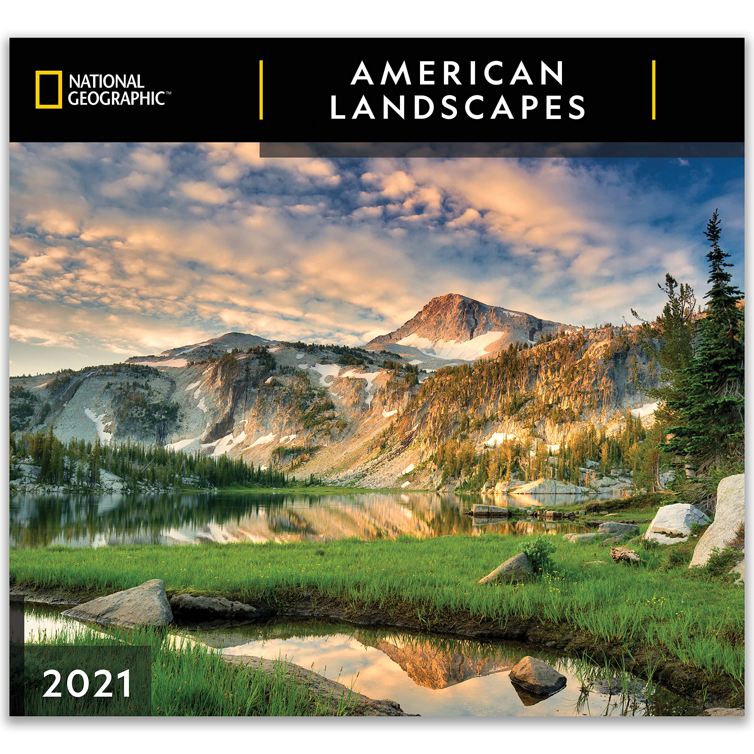 National Geographic American Landscapes 2021 Wall Calendar
