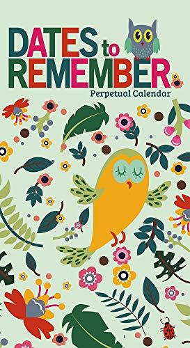 Dates To Remember Perpetual Calendar (2020 version)