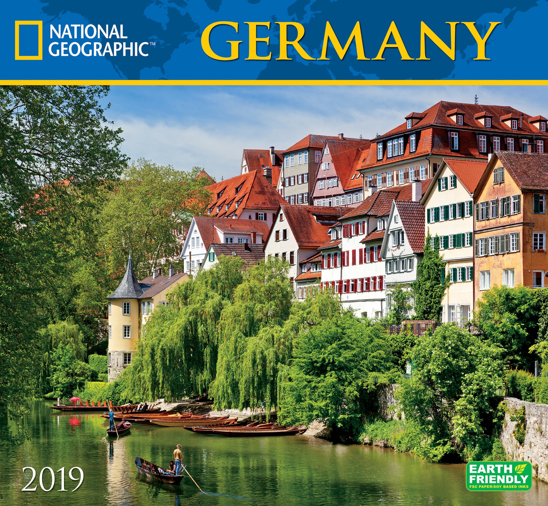National Geographic Germany 2019 Wall Calendar