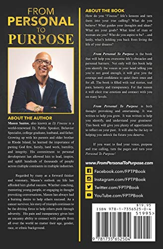 From Personal To Purpose: Finessing Life's Lessons and Transforming Them Into Your True Calling