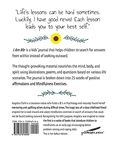 I Am Me: A Journal of Positive Affirmations for Kids