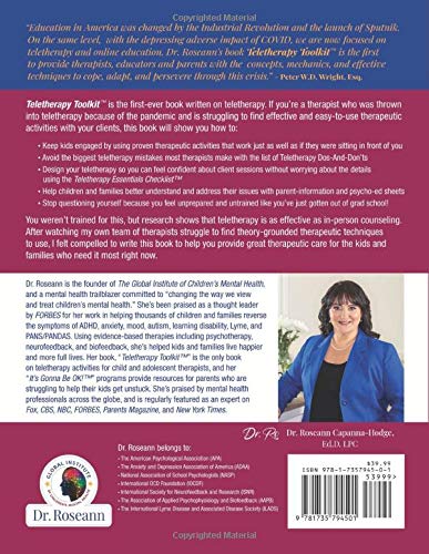 Teletherapy Toolkit: Therapist Handbook for Treating Children and Teens