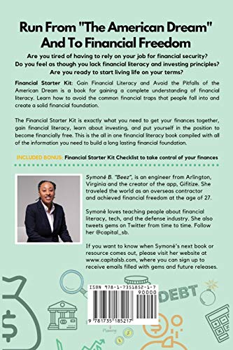 Financial Starter Kit: Gain Financial Literacy and Avoid the Pitfalls of the American Dream