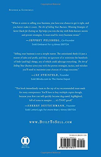 The Art of Selling Your Business: Winning Strategies & Secret Hacks for Exiting on Top