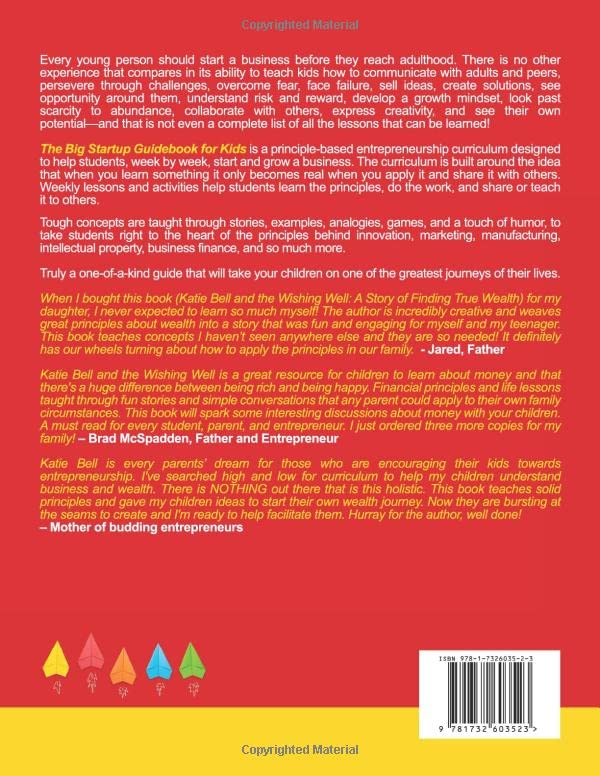 The Big Startup Guidebook for Kids: A Principle-Based Approach to Entrepreneurship