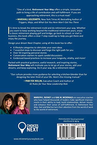 Retirement Your Way: The No Stress Roadmap for Designing Your Next Chapter and Loving Your Future