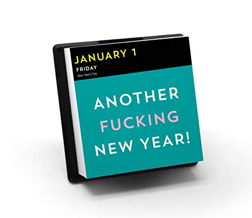 A F*cking 2021 Boxed Calendar: A daily dose of zero f*cks (Funny Daily Calendar, White Elephant Gag Gift, Desk Gift for Adults)