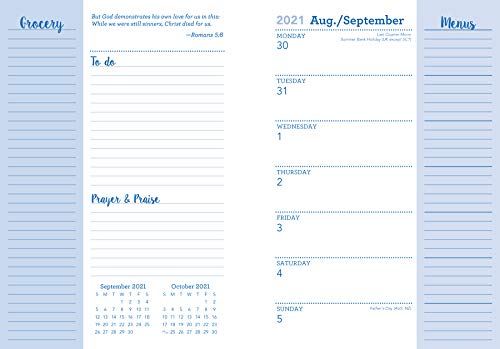 2021 Amy Knapp's Christian Family Organizer: 17-Month Weekly Faith & Inspiration Planner for Mom (Includes Stickers, Thru December 2021)