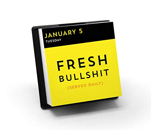 A F*cking 2021 Boxed Calendar: A daily dose of zero f*cks (Funny Daily Calendar, White Elephant Gag Gift, Desk Gift for Adults)
