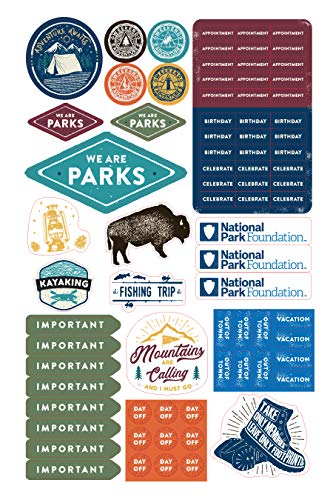 2021 National Park Foundation Planner: 12-Month Engagement Nature Calendar (Weekly Planner, Monthly, Thru December 2021)