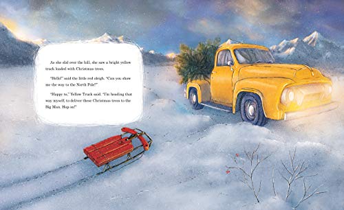 Little Red Sleigh: A Heartwarming Christmas Book For Children