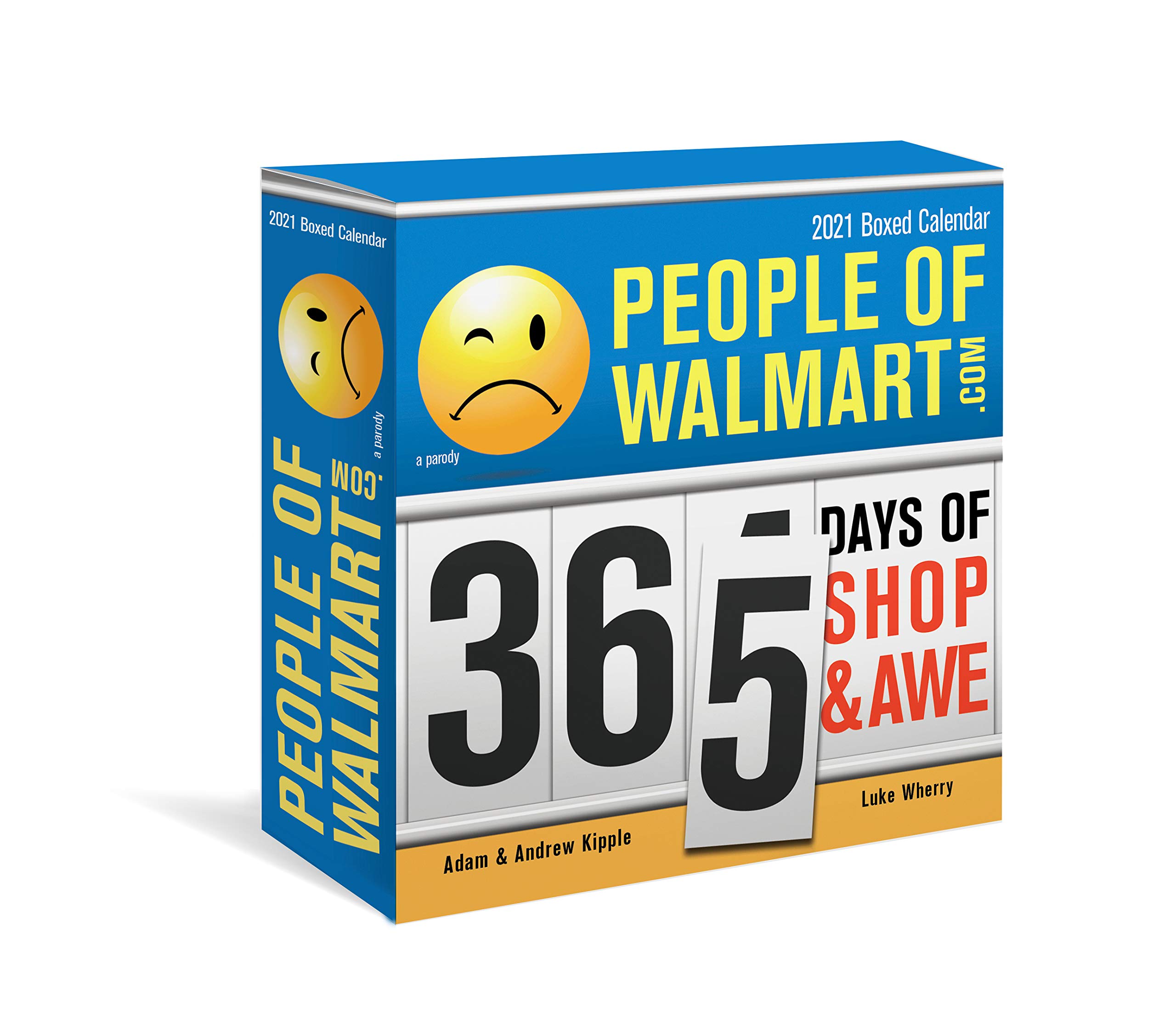 2021 People of Walmart Boxed Calendar: 365 Days of Shop and Awe (Funny Daily Calendar, Desk Gift, White Elephant Gag Gift for Adults)