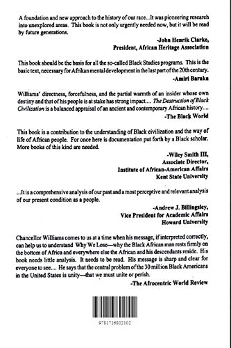 Destruction of Black Civilization: Great Issues of a Race from 4500 B.C. to 2000 A.D.