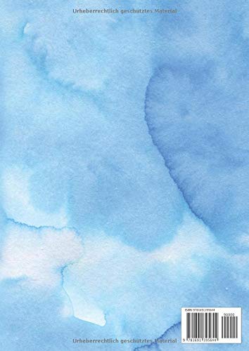 Yasin: DIN A4 • Liniert 100 Seiten • Personalisiertes Malbuch • Individueller Kalender • Vornamen Notizbuch • Jugendbuch Blau • Hellblau Kinderbuch • Namensbuch • Malblock mit Name (German Edition)