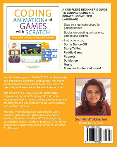Coding Animation and Games with Scratch: A beginner’s guide for kids to creating animations, games and coding, using the Scratch computer language