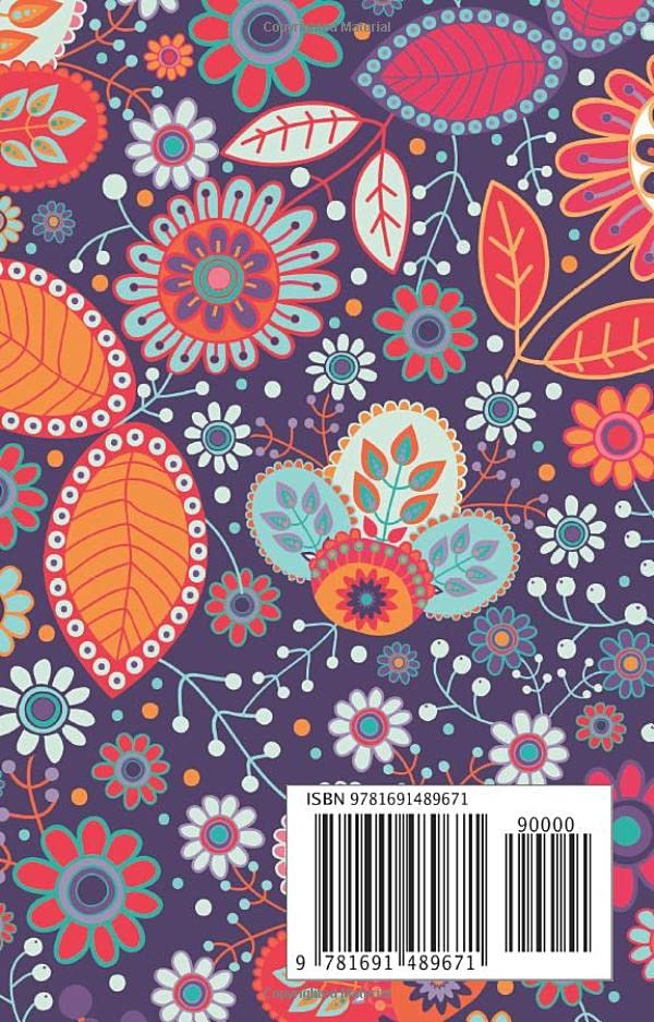 Sudoku Easy: Small Travel Size Sudoku Puzzle Book | Pretty Pattern Pocket-Size Sudoku Puzzle Book for Adults | Perfect for Purse, Briefcase or Bag