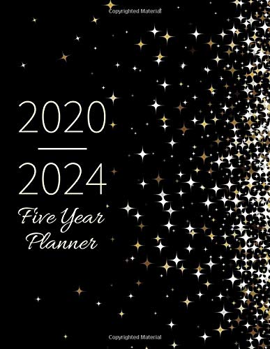 Five Year Planner 2020-2024: Monthly Notebook, Book, Planner, Organizer, Calendar To Organize Your Monthly And Yearly Agenda, Schedule 2020, 2021, 2022, 2023, 2024