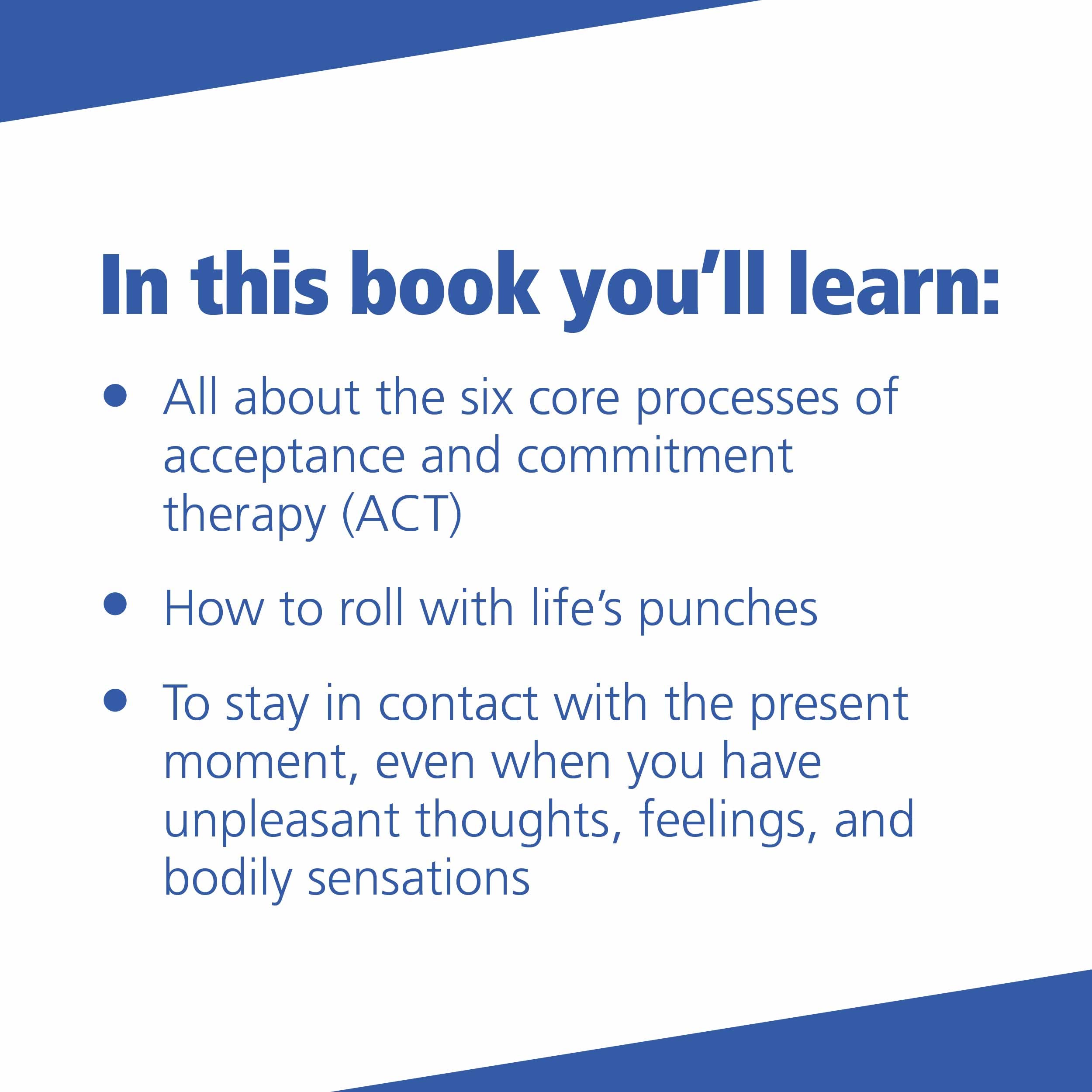 ACT Daily Journal: Get Unstuck and Live Fully with Acceptance and Commitment Therapy