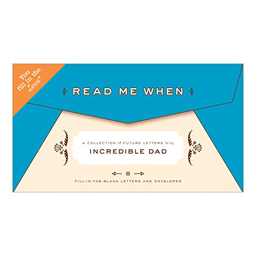 Knock Knock Letters to My Incredible Dad Read Me When Box