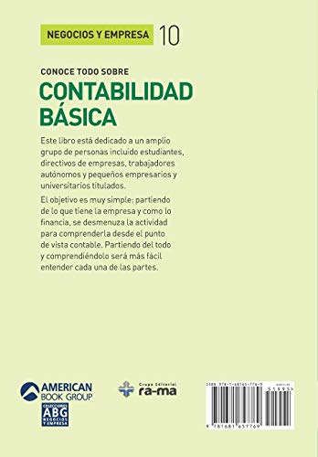 Conoce todo sobre Contabilidad básica (Colecciones ABG - Negocios y Empresas) (Spanish Edition)